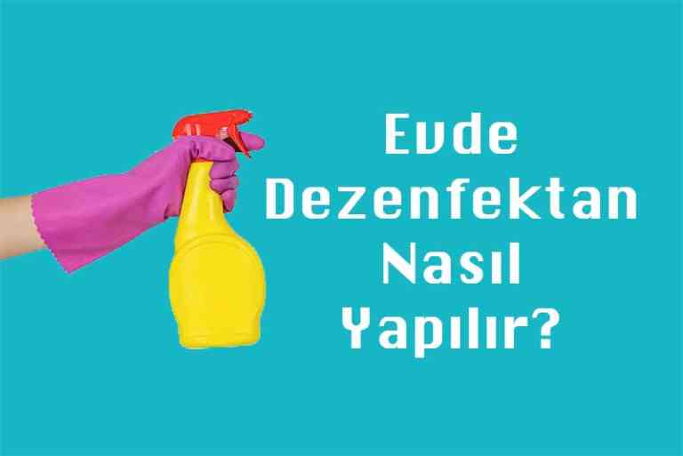 Evde Dezenfektan Yapımı Ev Yapımı Organik Dezenfektan Nasıl Yapılır?
